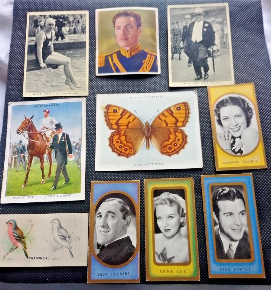 CIGARETTE CARDS JOB LOT OF ASSORTED CARDS OVER 700 INTERESTING CARDS ...