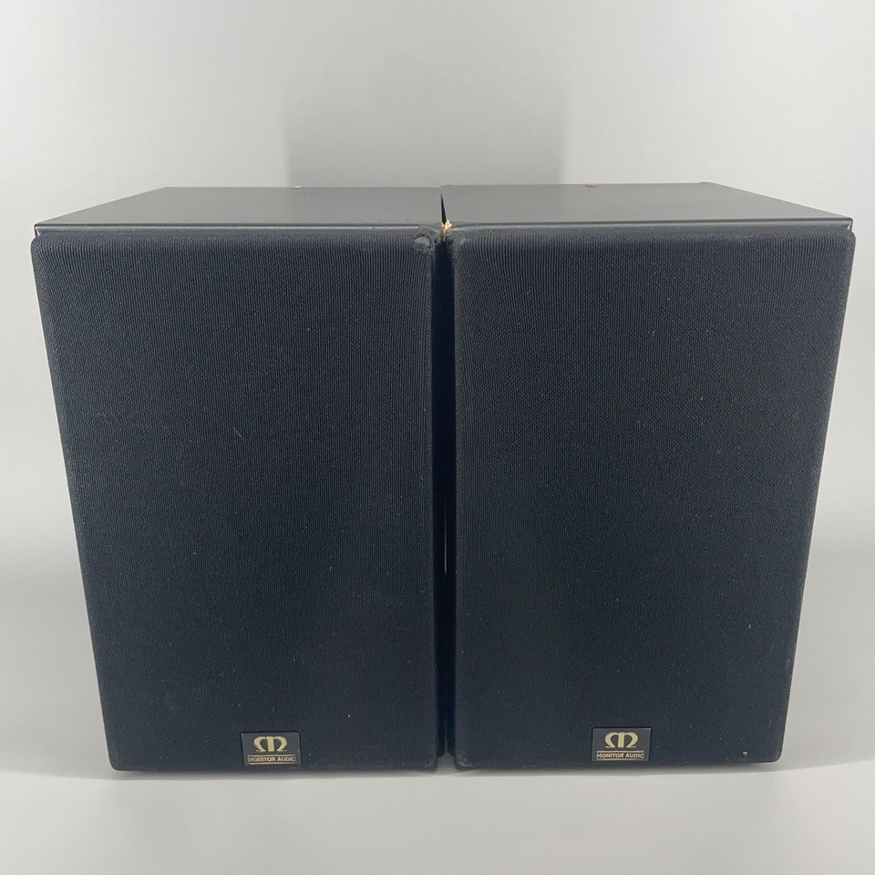 Monitor Audio MA-301 Home Audio Bookshelf Speakers Pair (Black ...