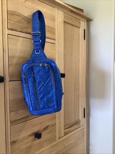 Lug ~ Tailback Sling Bag Crossbody - Azure Blue - NWOT! | eBay