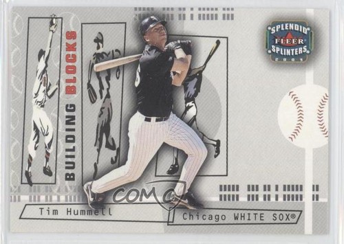 2003 Fleer Splendid Splinters Building Blocks Tim Hummel #135 0b5 | eBay