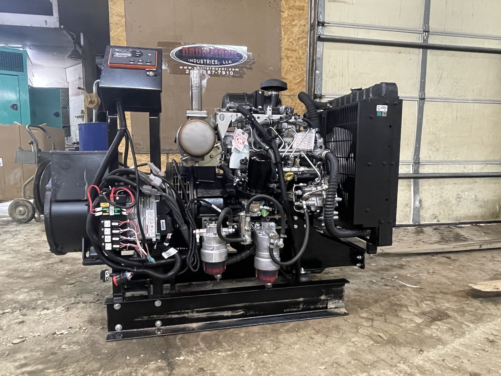 NEW 35 KW GENERATOR ISUZU DIESEL 4LE2T TIER 4 277/480 V RE-CONNECTABLE ...