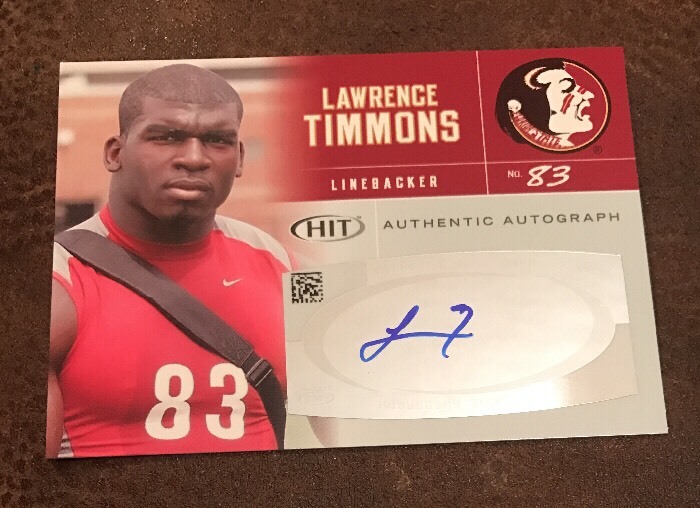 LAWRENCE TIMMONS 2007 SAGE HIT ROOKIE RC AUTOGRAPH AUTO STEELERS | eBay