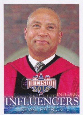2016 Decision Influencers #29 Deval Patrick-Democrat-MA | eBay