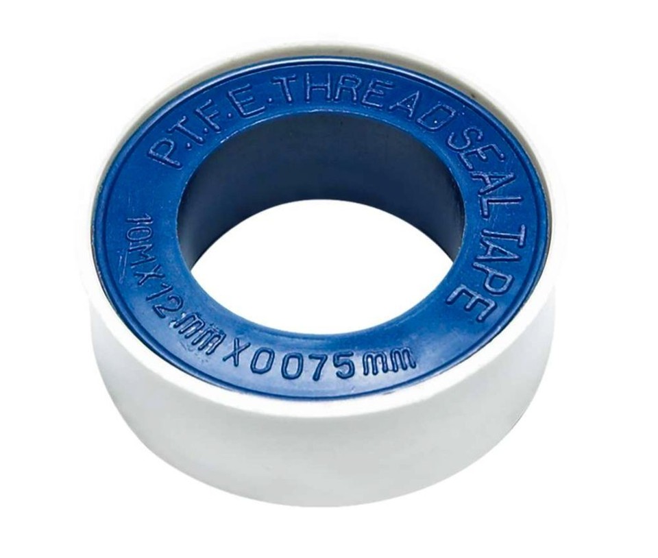 Ptfe Teflon Tape Sealing Tape Thread Seal Tape Gasket Tape 12mm x 0 ...