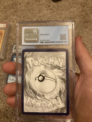Pokemon Metal Energy Error 2020 CGC Graded Missing Ink Black And White ...
