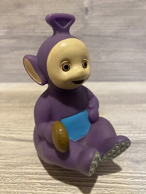 1998 Purple Teletubbie Teletubby Tinky Winky Hard Plastic Toy Figure ...