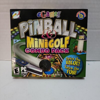 eGames Pinball Mini Golf Combo Pack | eBay