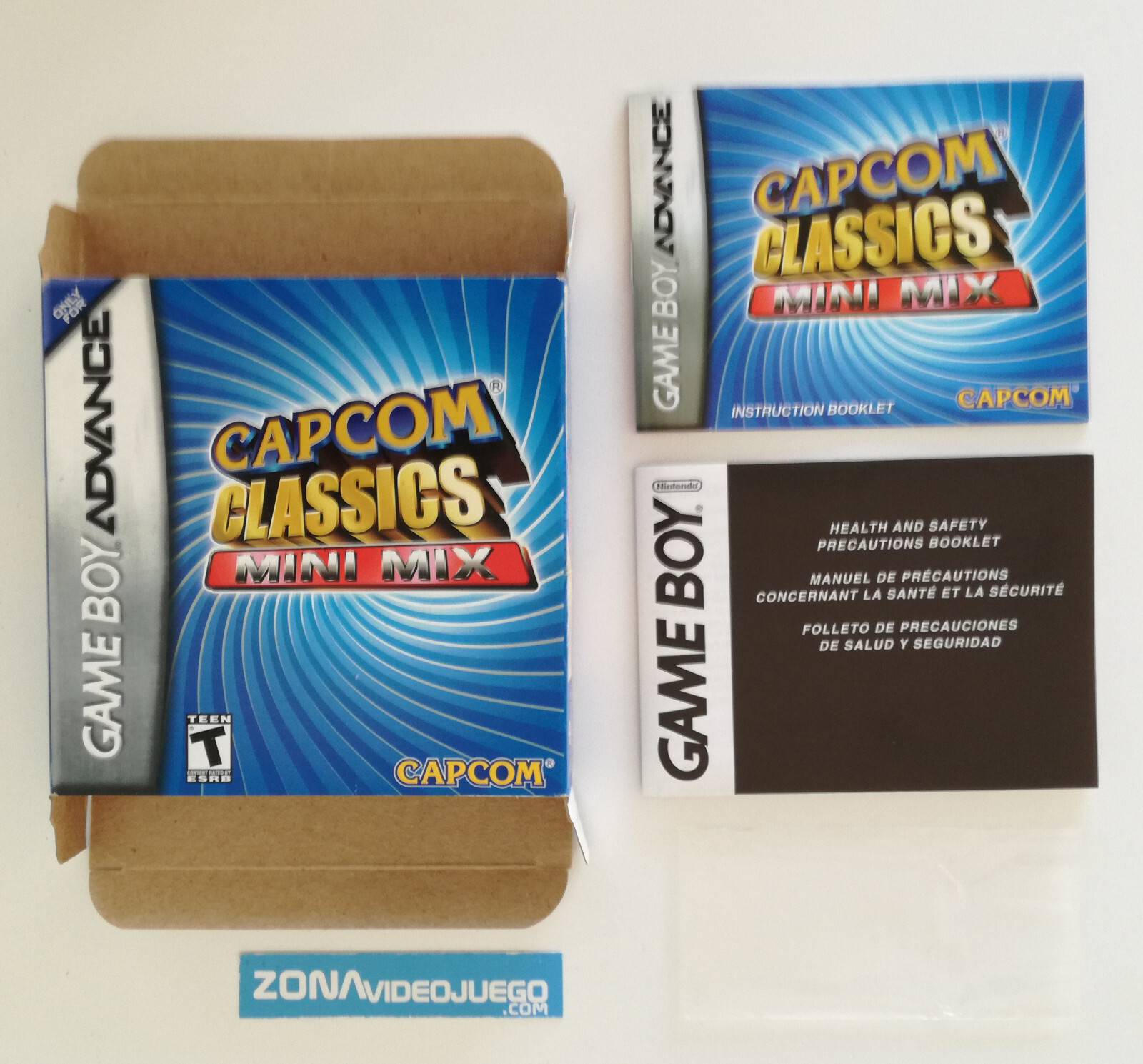 Capcom Classics Mini Mix Game Boy Advance - Juegos Retro Database