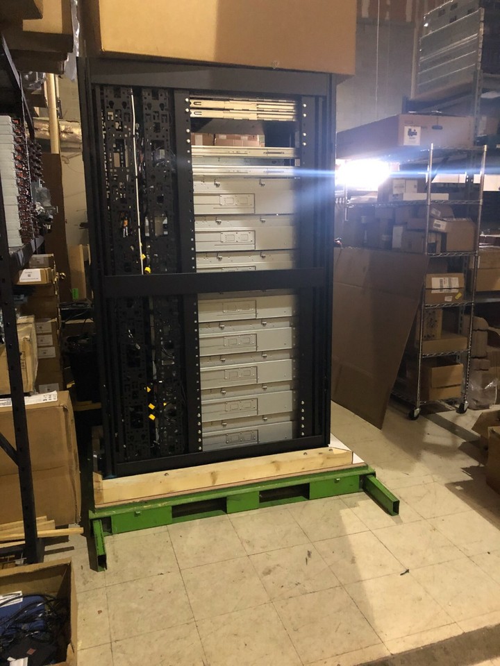 Server Rack Shipping Crate Best Fits APC AR3300 up to 42U 600mm x ...