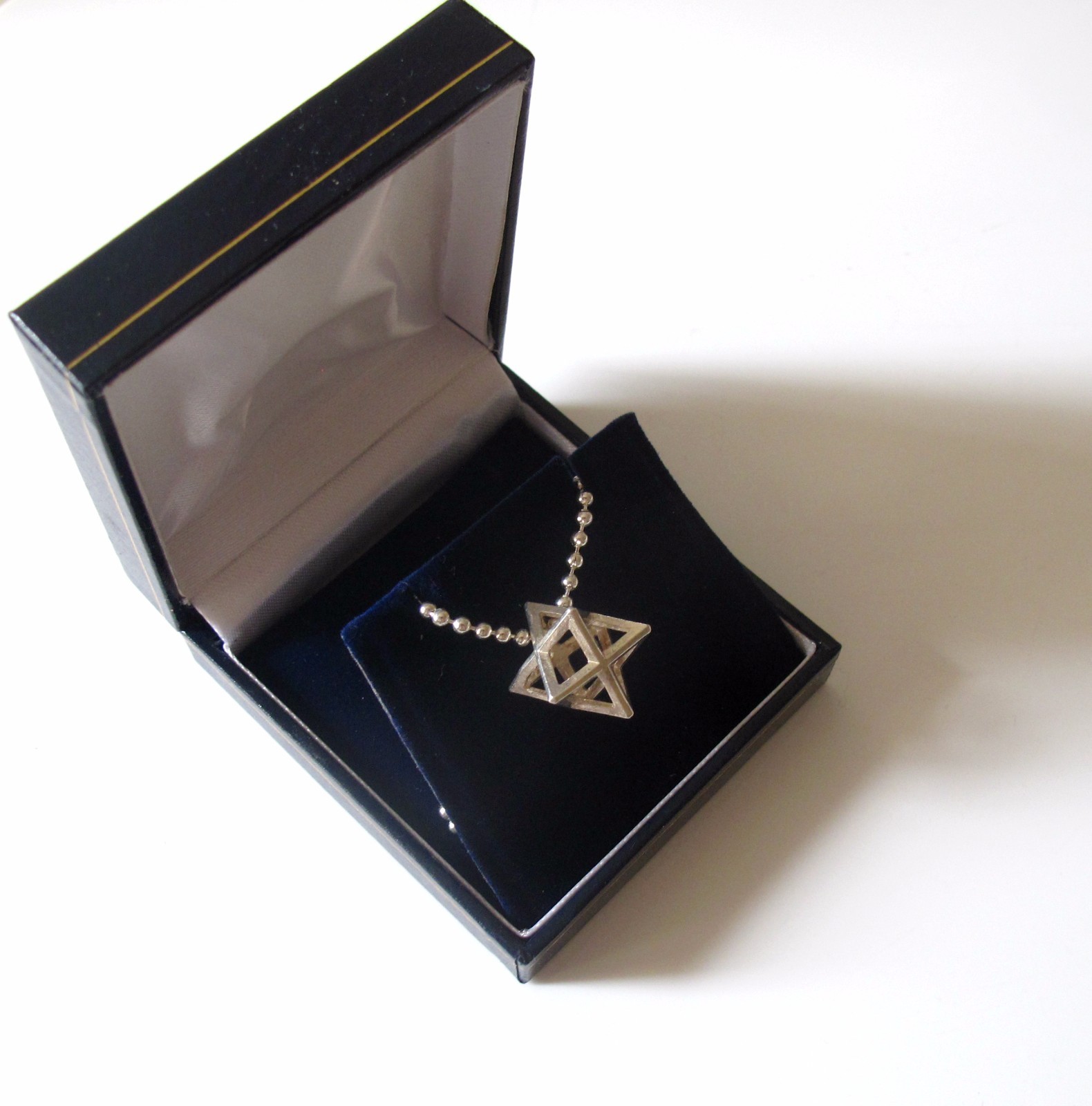 kabbalah talisman amulet silver Merkaba Merkabah Chariot pendant ...
