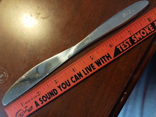 Alaska Airlines Stainless Airplane Knife - Vintage Silverware | eBay