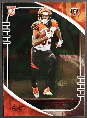 2020 Panini Absolute Red #190 Tee Higgins Rookie RC Cincinnati Bengals ...
