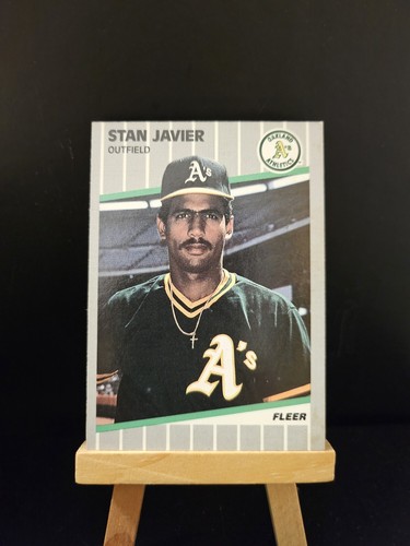 1989 Fleer - #13 Stan Javier OAKLAND ATHLETICS | eBay