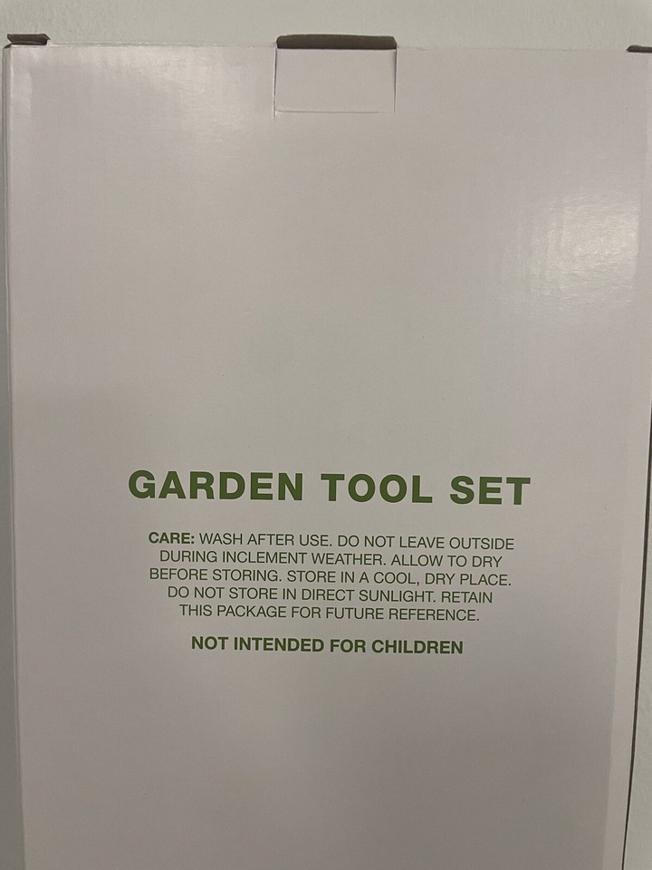 Garden Party Green Floral Tools Kit Home Tool Equipment Garden Tool 2 ...