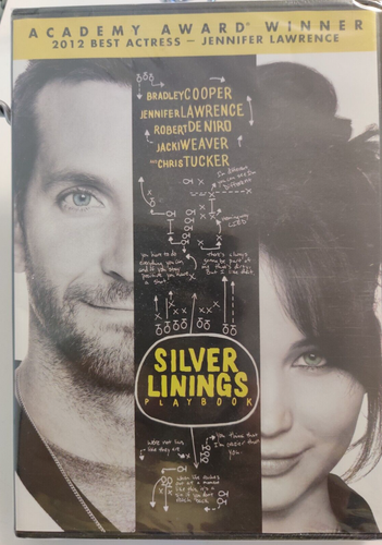 Silver Linings Playbook DVD W/Bradley Cooper &Jennifer Lawrence New In ...