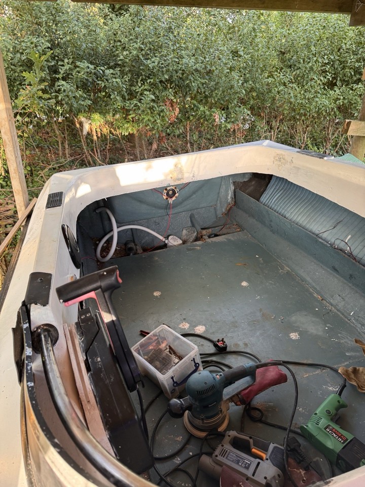 Shakespeare Boat With Johnson 35HP Outboard | eBay UK