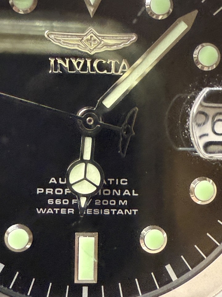 Invicta Professional Men's Dive Watch Automatic Solid Titanium 0420 | eBay
