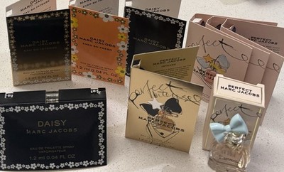 9pcs Assorted NEW Perfect Marc Jacobs & Daisy Parfum Sample Set (see ...