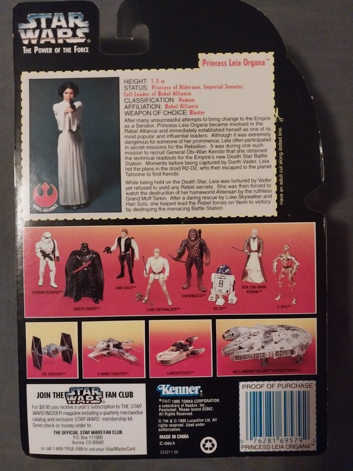 1995 Kenner Stat Wars Princess Leia Organa Action Figure | eBay
