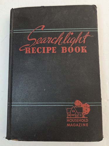 Searchlight Recipe Book Cookbook Household Magazine Tabbed 1945 VG ...