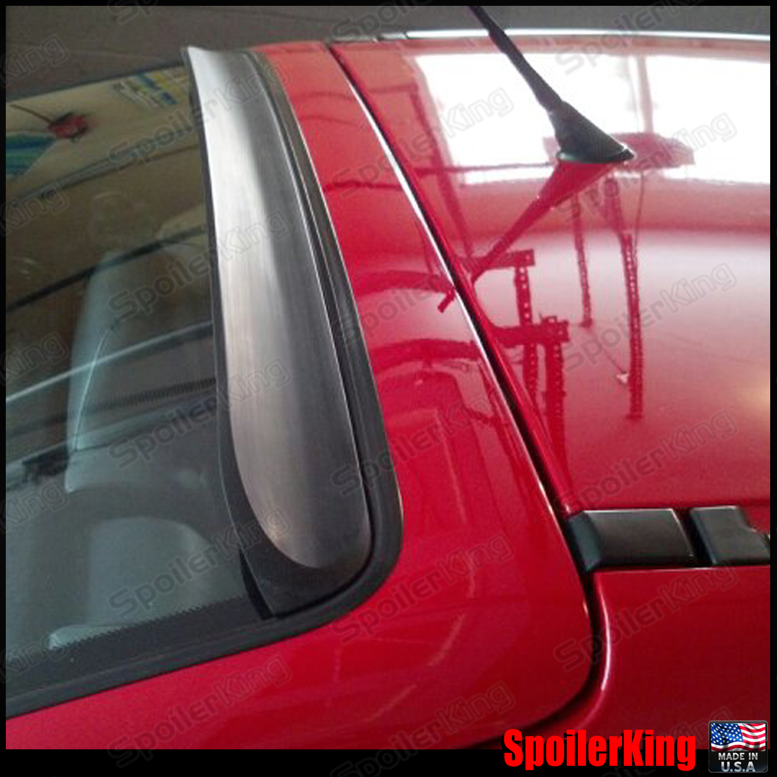 Rear Hatch Window Roof Spoiler EURO WING Fits: Volkswagen VW Corrado ...