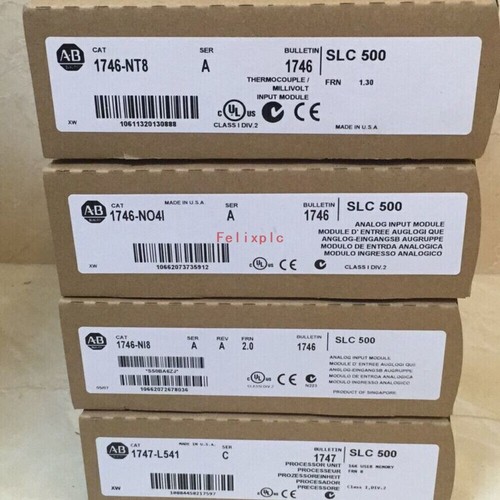 1746-NT8 New Allen-Bradley SER A SLC 500 Thermocouple Input Module | eBay