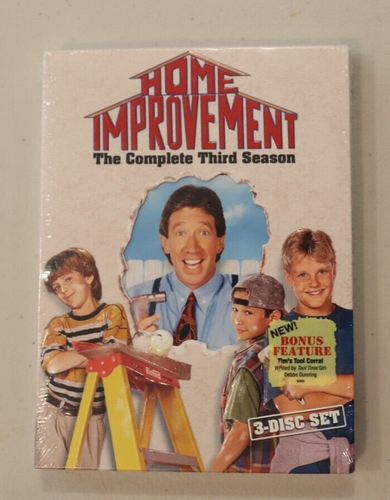 DVD Home Improvement - NEW - The Complete Third Season - Tim Allen | eBay