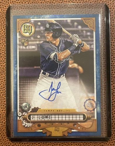 2022 Topps Gypsy Queen/Gypsy Queen Blue #GQA-JLO Josh Lowe /150 (AU, RC ...