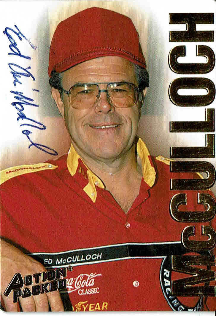 ED McCULLOCH - Drag Racer - Autograph Trading Card | eBay