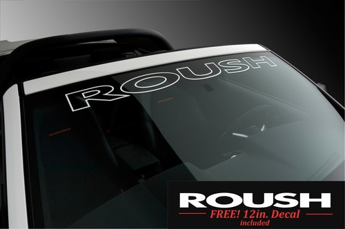 ROUSH WINDSHIELD DECAL VINYL CUSTOM BANNER 4X40 | eBay