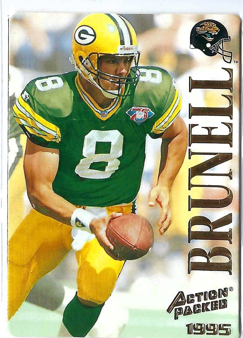 1995 Action Packed Mark Brunell - Green Bay Packers | eBay