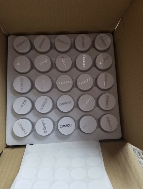 2x 50 Clinique Empty Makeup Sample Small Tester Dramming Jar / Pot for ...