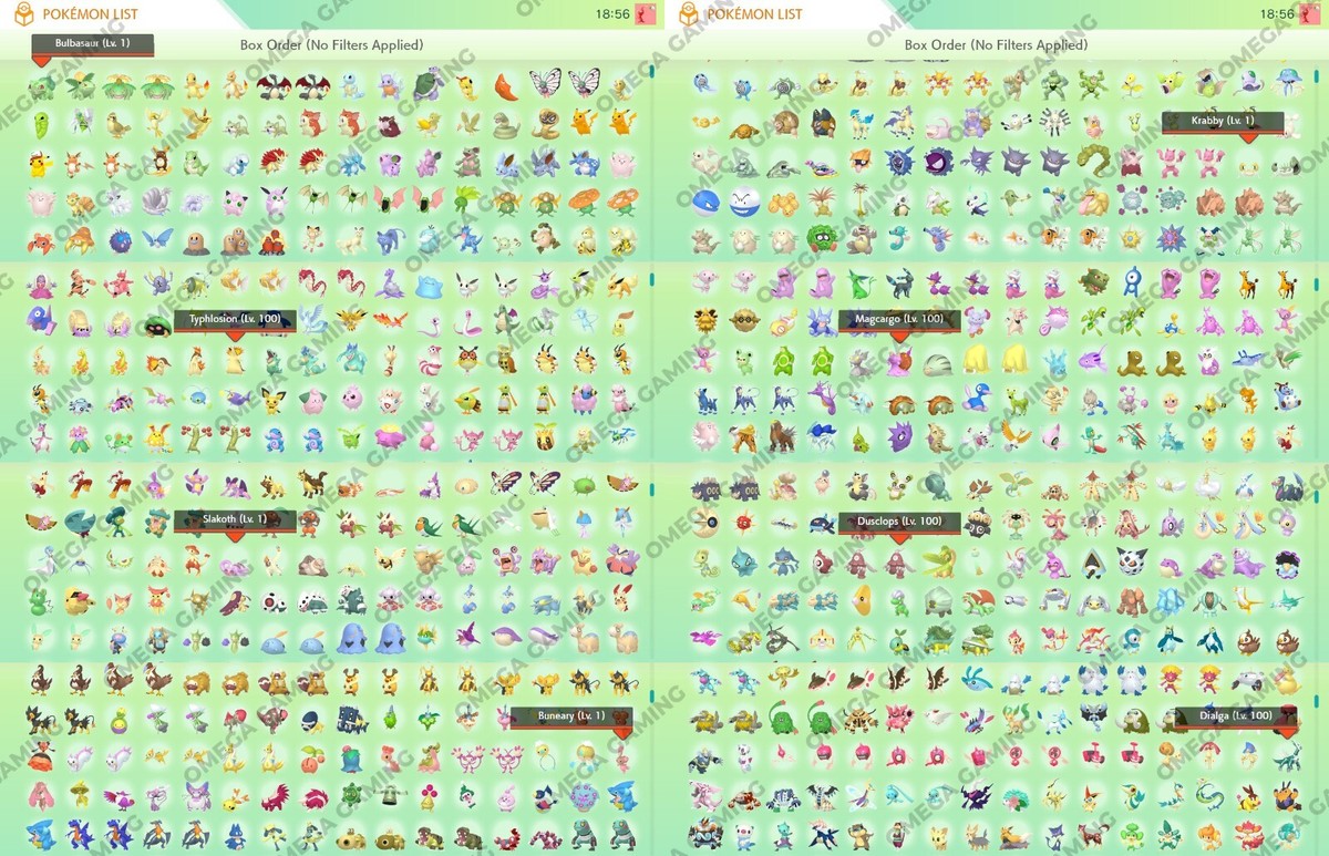 All Pokemon Names In Order - Infoupdate.org