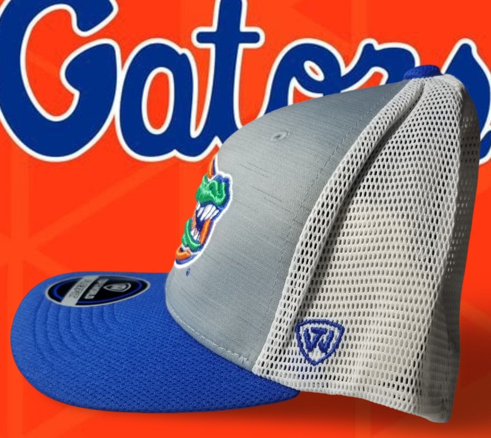 Brand New Top Of The World Men's Florida Gators Mesh Flex Fit Trucker ...