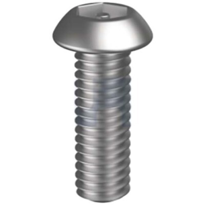 M8 x 30mm Security Screw Socket Button Post Hex 304 Stainless Steel ...