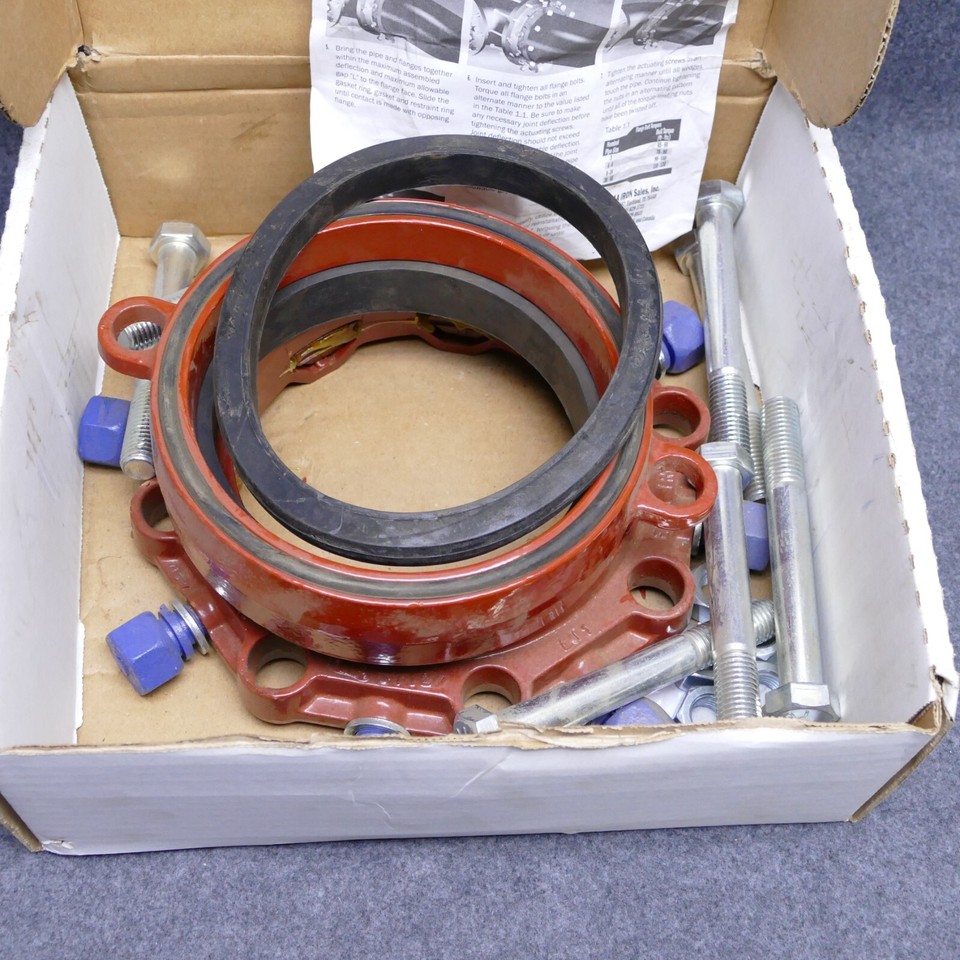 EBAA Megaflange Series 2106 6" Pipe Restrained Flange Adapter New In ...