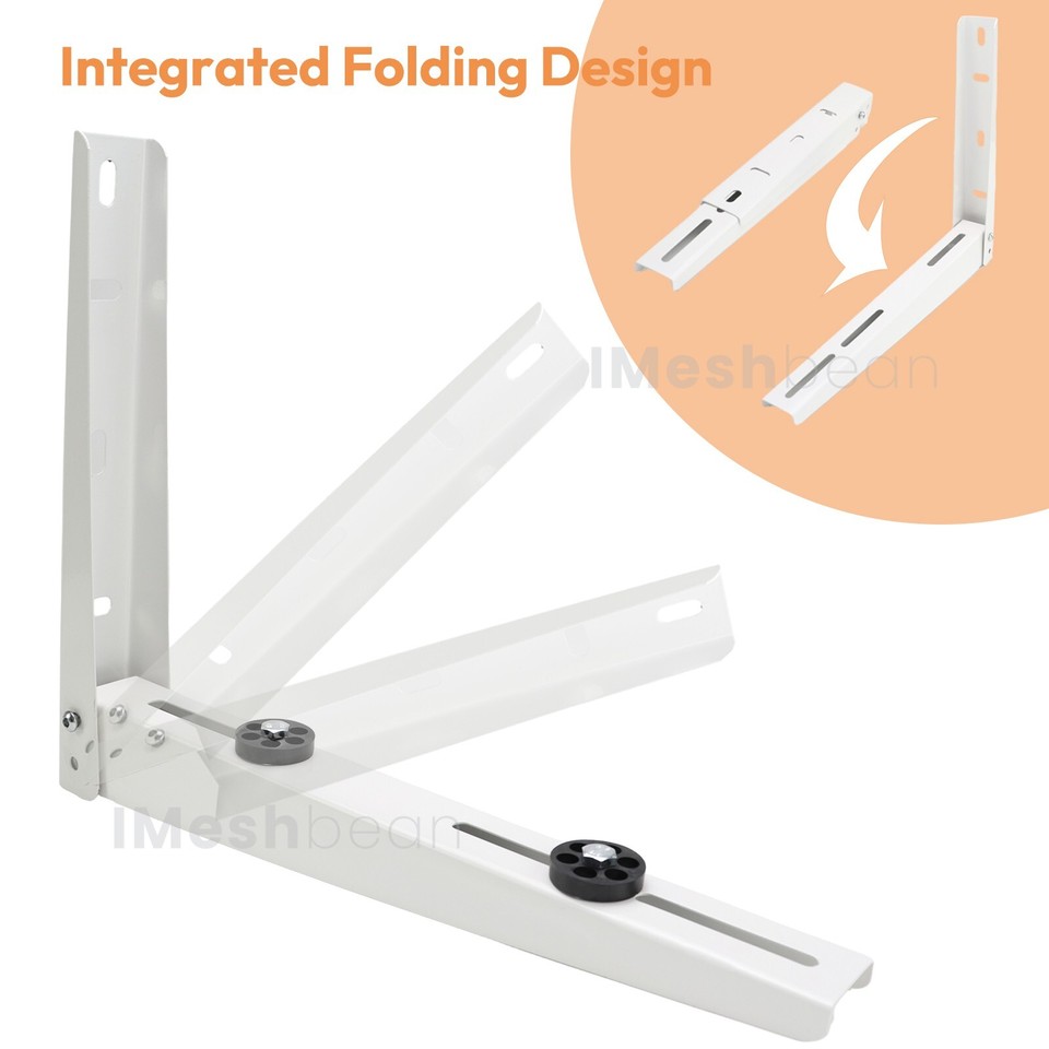 2 Pack Wall Mounting AC Brackets for 9000-18000BTU Mini Split Air ...