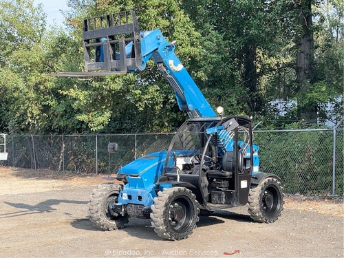 2018 Genie GTH-5519 19' 5,500 lbs Telescopic Reach Forklift Telehandler ...