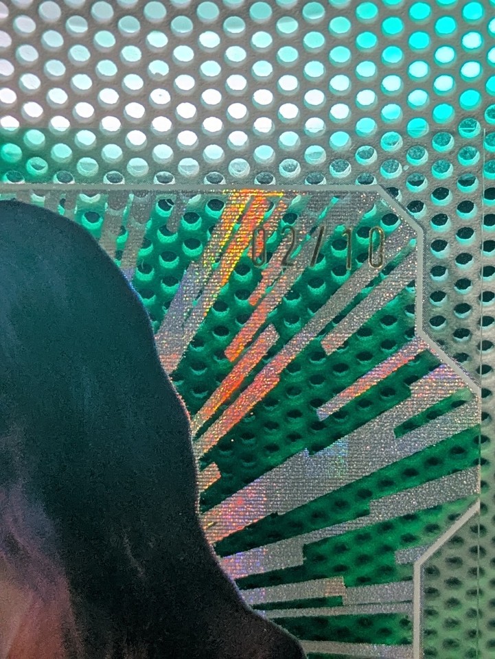 2024 TOPPS STAR WARS HIGH TEK HYPERSPACE Green Refractor /10 SABINE ...