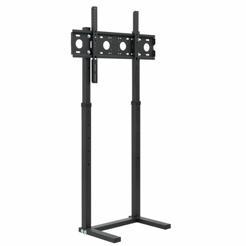 Double Pole Adjustable Tv Cart Floor Stand Mount For 32 to 65Inch ...
