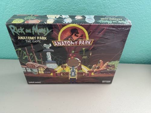Rick & Morty Anatomy Park Board Game Adult Swim Cryptozoic ...