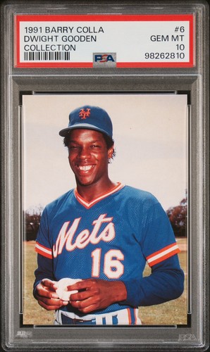 1991 Barry Colla Collection Dwight Gooden #6 / PSA 10 Pop 2 | eBay