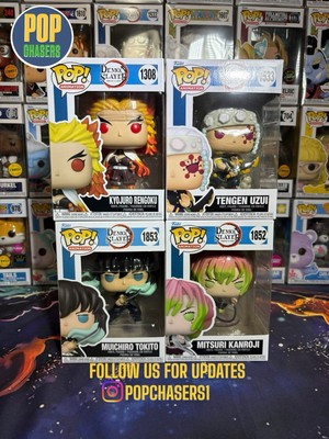 Funko POP! Animation: Demon Slayer - Hashira Funko Set #1308,1533,1853 ...
