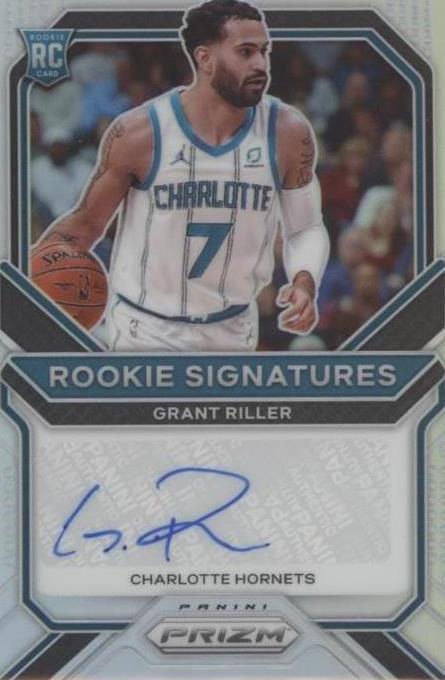 2020-21 Panini Prizm - Rookie Signatures Grant Riller #RS-GRL Silver ...