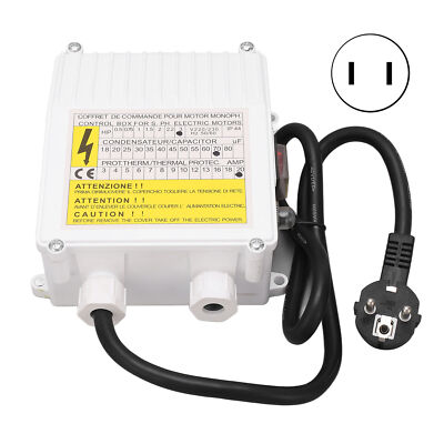 Deep Well Pump External Control Box Water Pumps Capacitor Switcher Box ...