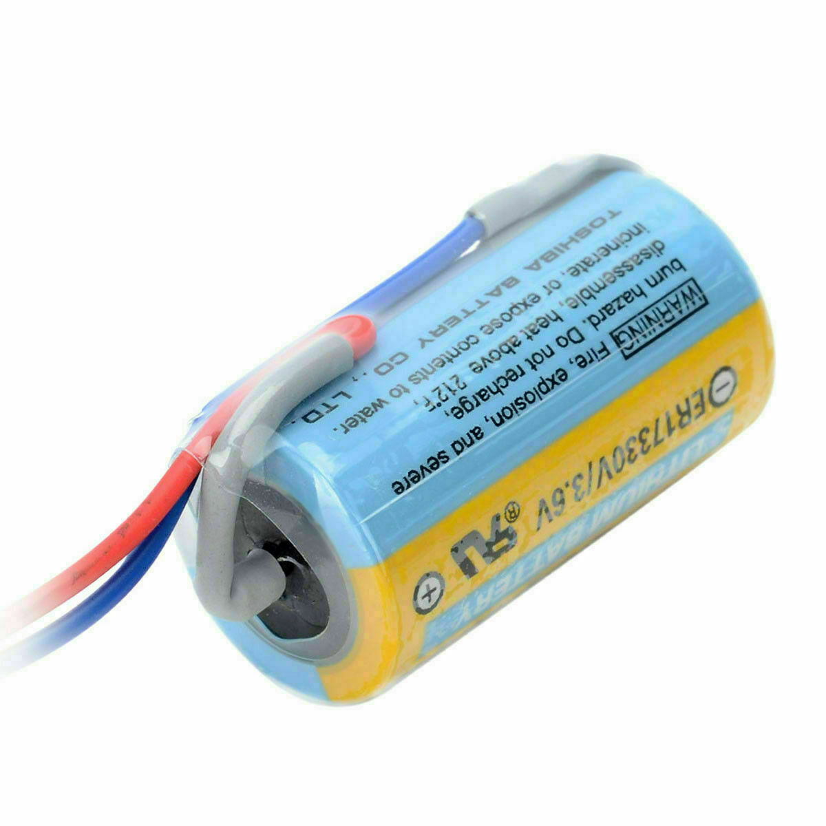 4PCS Mitsubishi A6BAT PLC Battery MR-BAT ER17330V/3.6V For FANUC CNC ...