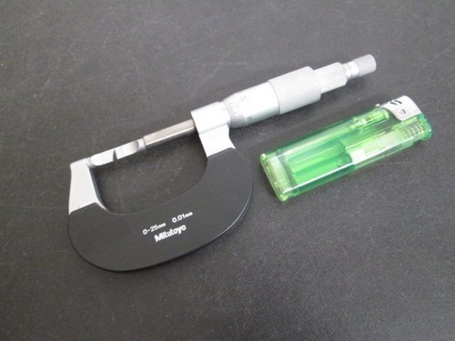 I179 Mitutoyo Straight Blade Micrometer / 0-25Mm /Blm-25 Measuring ...
