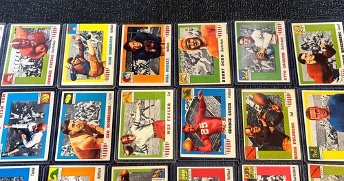 1955 Topps All American Football Complete Set 1-100 w/ Graded | eBay