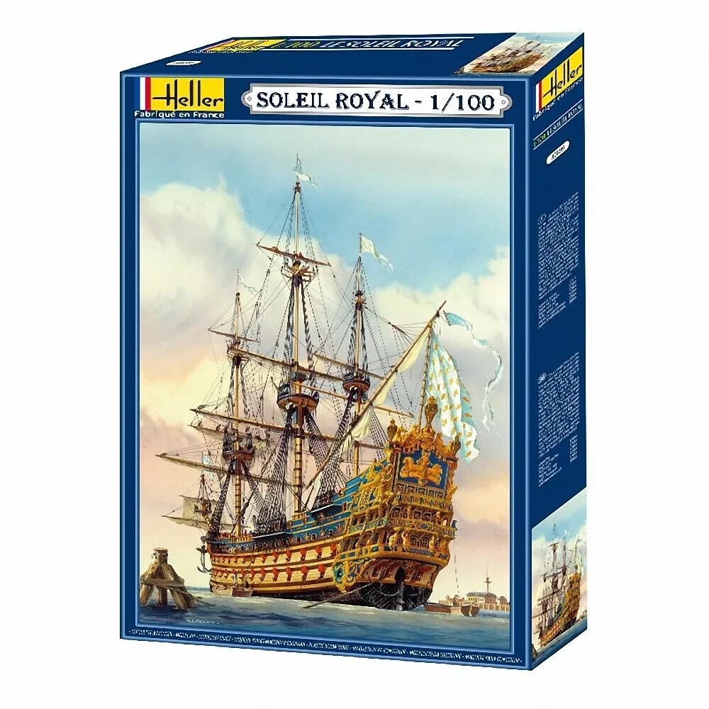 HEL80899 Heller Soleil Royal 1:100 Plastic Model Kit | eBay UK