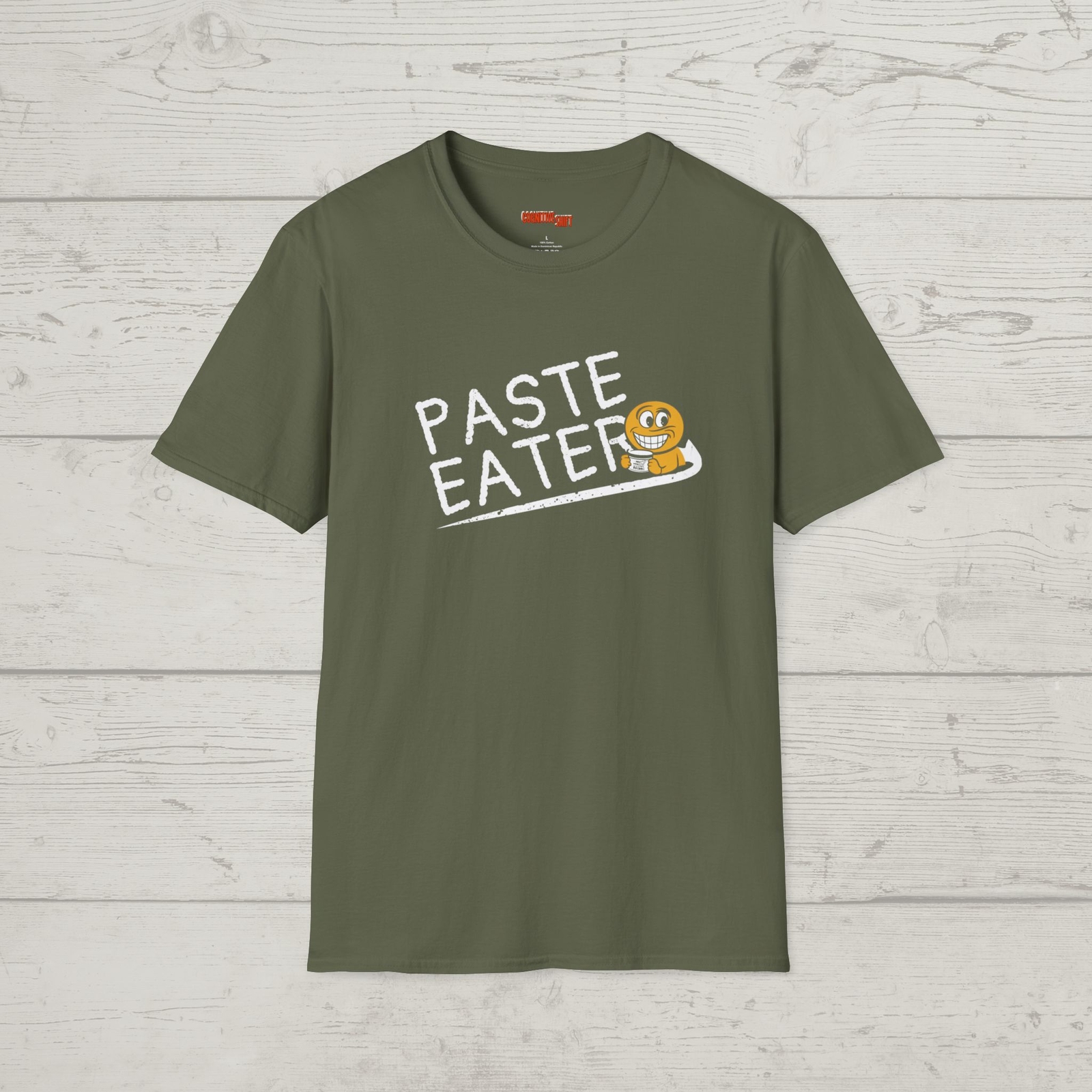 Funny Paste Eater T-Shirt, Humor Graphic Tee, Quirky Sarcastic Shirt ...